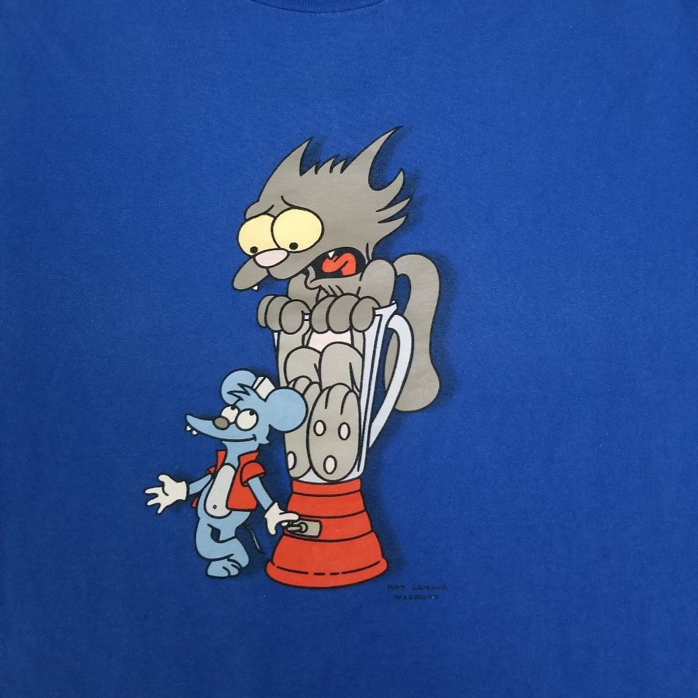Vintage The Simpsons Itchy And Scratchy Blender - Gem